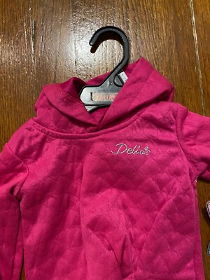 Delia’s Baby Girls Pink Sweatsuit Size 6-9 Months Pants Shirt Super ...
