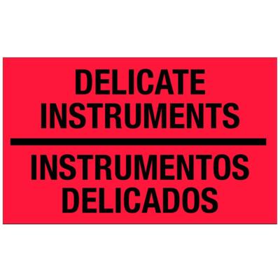 TapeCase Shipping Packing Labels "Delicate Instruments/Instrumentos | eBay