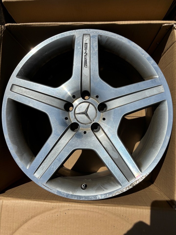 Mercedes AMG OEM Wheels Rims 19 inch w221 S560 S550 S500 CL550 2007 ...