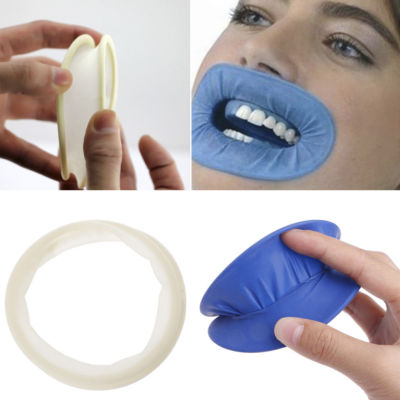 10 Pcs Dental Disposable Mouth Gag Soft Sterile Rubber Dam Cheek ...