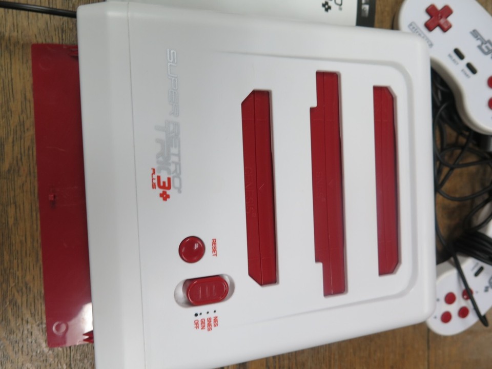 Retro-Bit Super Retro Trio HD Plus 3 In 1 Console System HDMI NES SNES ...