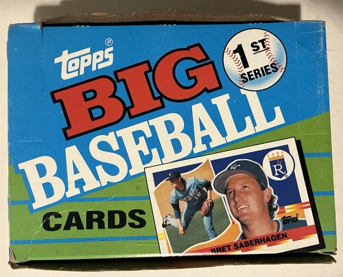 1990 Topps Big Baseball Cards 1st Series, Complete Box- 36 Unopened ...