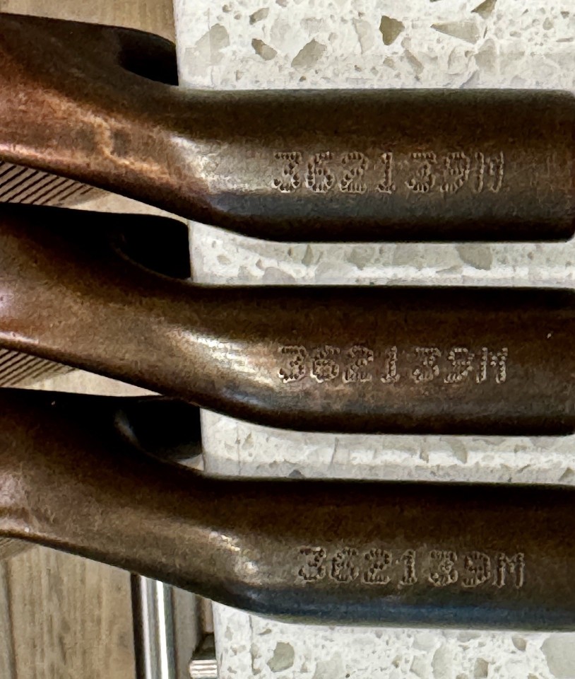 Left Handed BERYLLIUM COPPER Ping ISI Irons Matching Set 3-LW Green Dot ...