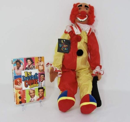 1992 HOMEY HOMIE THE CLOWN PLUSH DOLL & IN LIVING COLOR SEASON 1 DVD ...