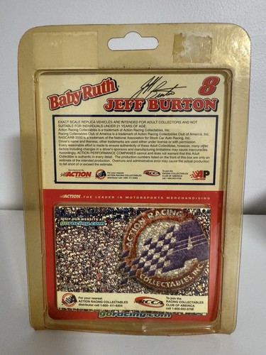 JEFF BURTON #8 BABY RUTH 1990 T-BIRD 1:64 LIMITED EDITION 1 OF 9,720 ...