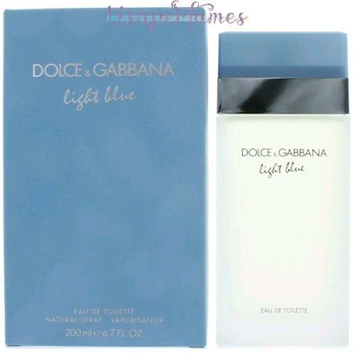Light Blue by Dolce & Gabbana for Women 6.7oz Eau De Toilette Spray NIB ...
