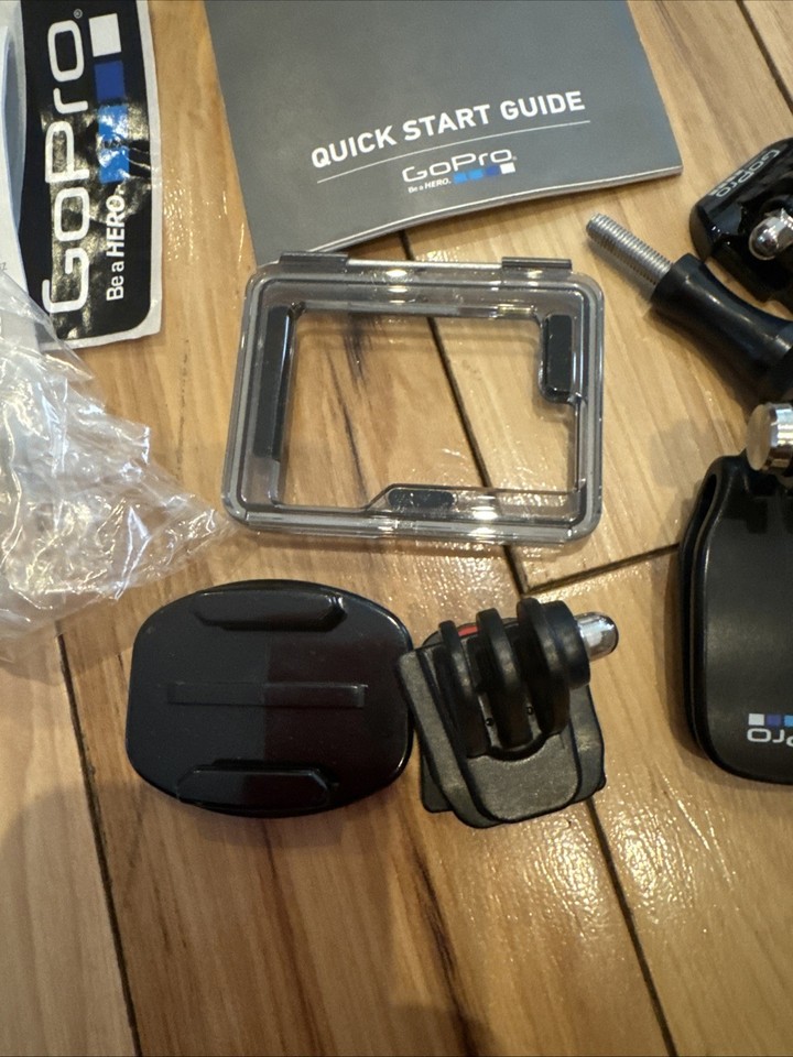 GoPro HERO+ Accessory Lot – Mounts, Housing Backdoor, Screws, OEM Parts ...