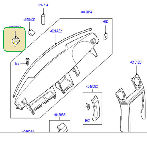 GENUINE LAND ROVER SOLAR SENSOR PANEL LR3 RANGE ROVER SPORT 05-09 NEW ...
