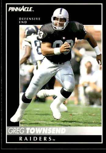 1992 Pinnacle Greg Townsend Los Angeles Raiders #54 | eBay