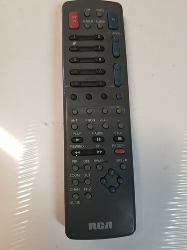 Genuine RCA CRK 6282 "D" TV VCR Remote Control 1996 Vintage | eBay