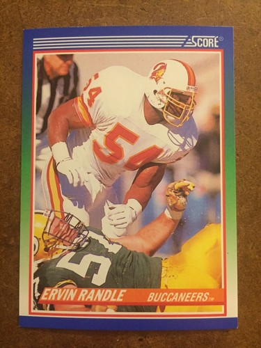 Ervin Randle 353 Score 1990 NFL Football Trading Card | eBay