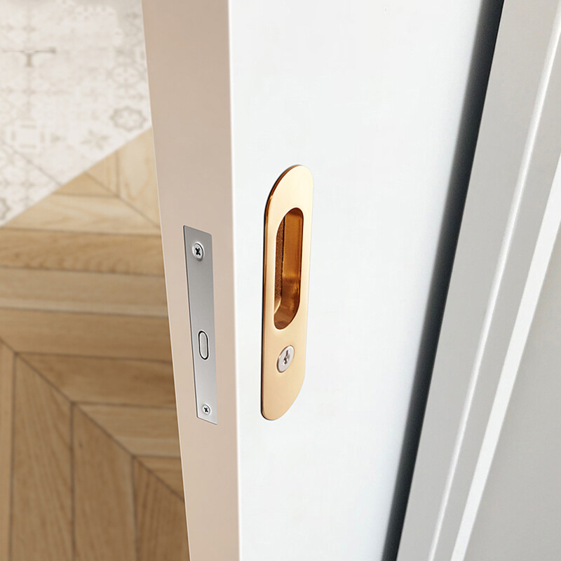 HOT Recessed Hidden Sliding Door Locks European Mortise Door Hook Lock ...