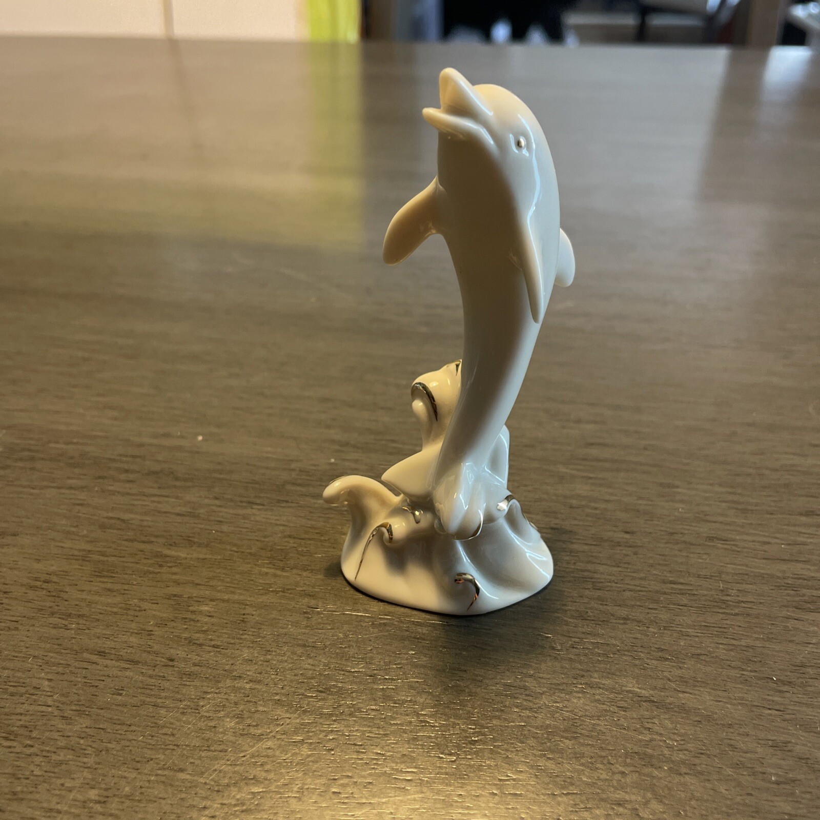 The Lenox Dolphin Ivory Fine china Figurine 24K Gold Trim Lenox ...
