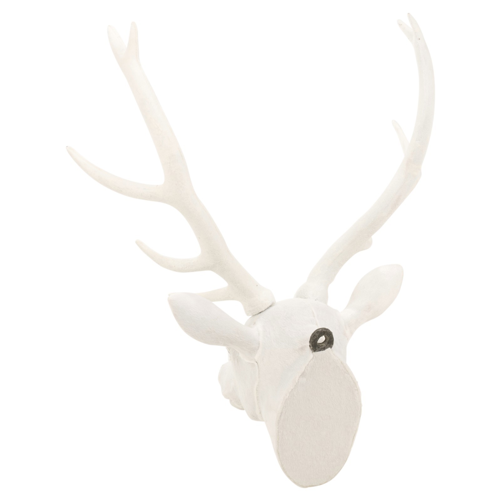 Wall Mounted Reindeer Head Decoration Stag Ornament Deer Antler Trophy ...