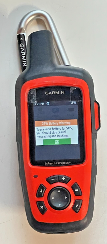 Garmin inReach Explorer Plus Handheld Satellite Communicator & GPS ...