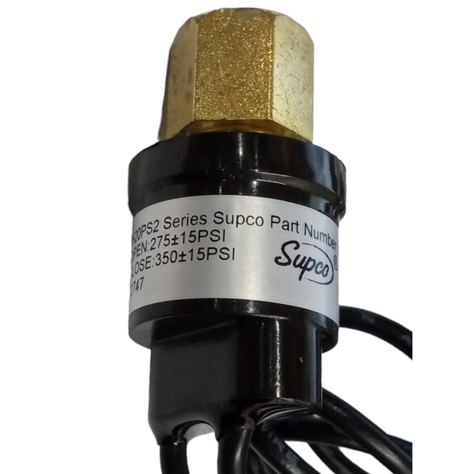 Supco SFC275350 Condenser Fan Cycling Switch Open: 275 PSI Close: 350 ...