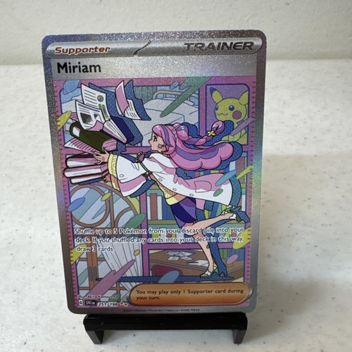 Pokemon Card - Miriam Scarlet & Violet Base Set 251/198 Illustration ...