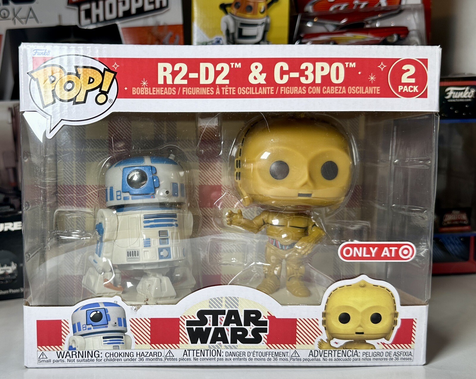 New 2023 Funko Pop! Vinyl: Star Wars R2D2 & C3PO 2-pack Target ...