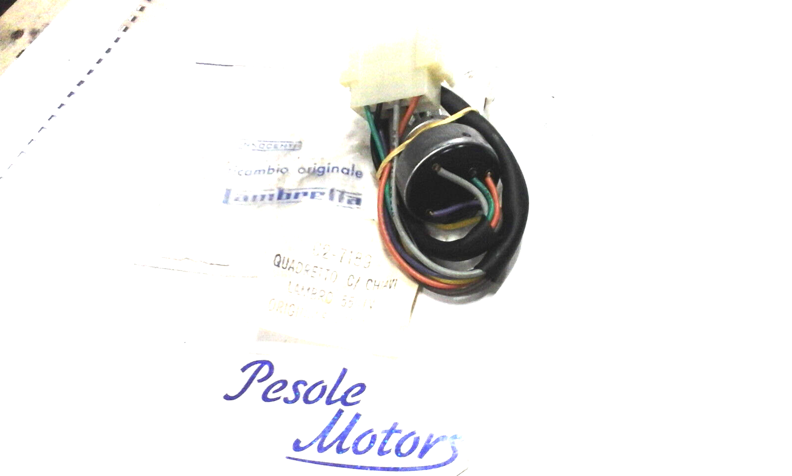 Switch Ignition Switch Key Panel Innocenti Lambro 550 V Original | eBay ...