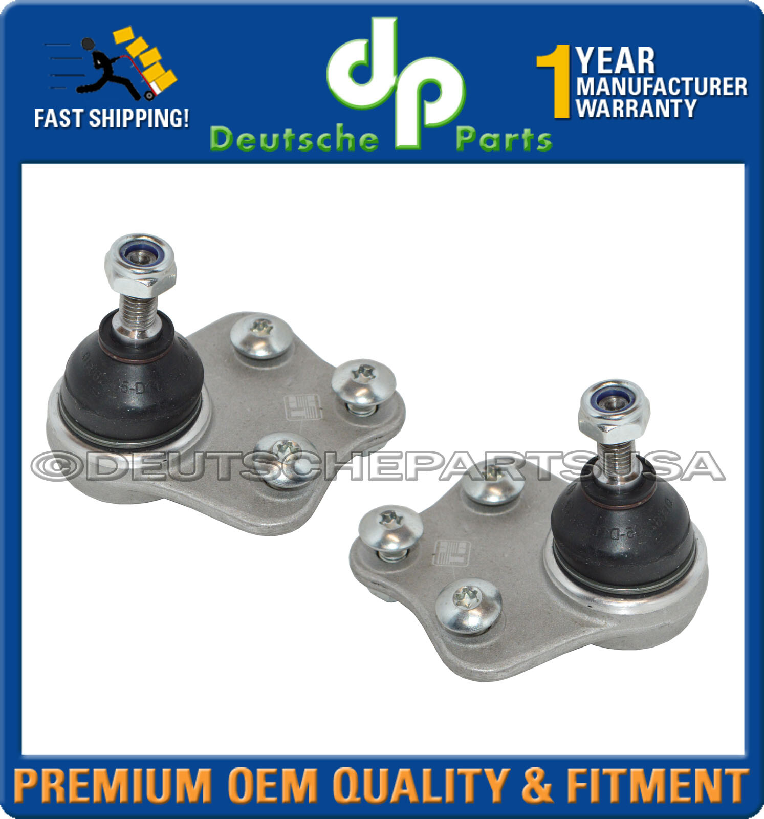 Mercedes W211 E Control Thrust Strut Arm + Upper + Lower Ball Joint ...