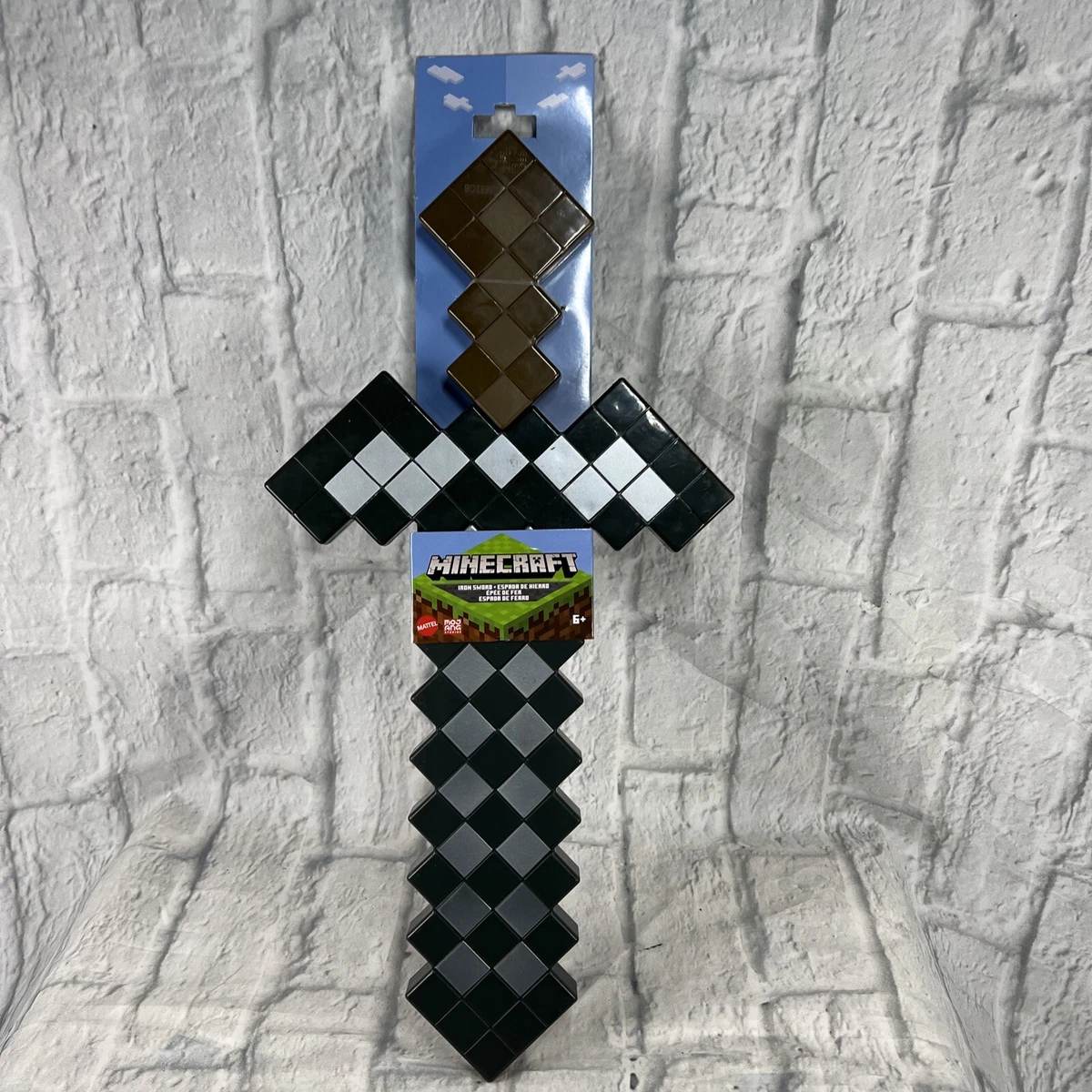 Minecraft Iron Swords Crossed
