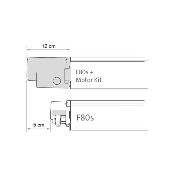 Fiamma F80S Motor Kit Plus with Remote Control (Black) 07929-02H | eBay