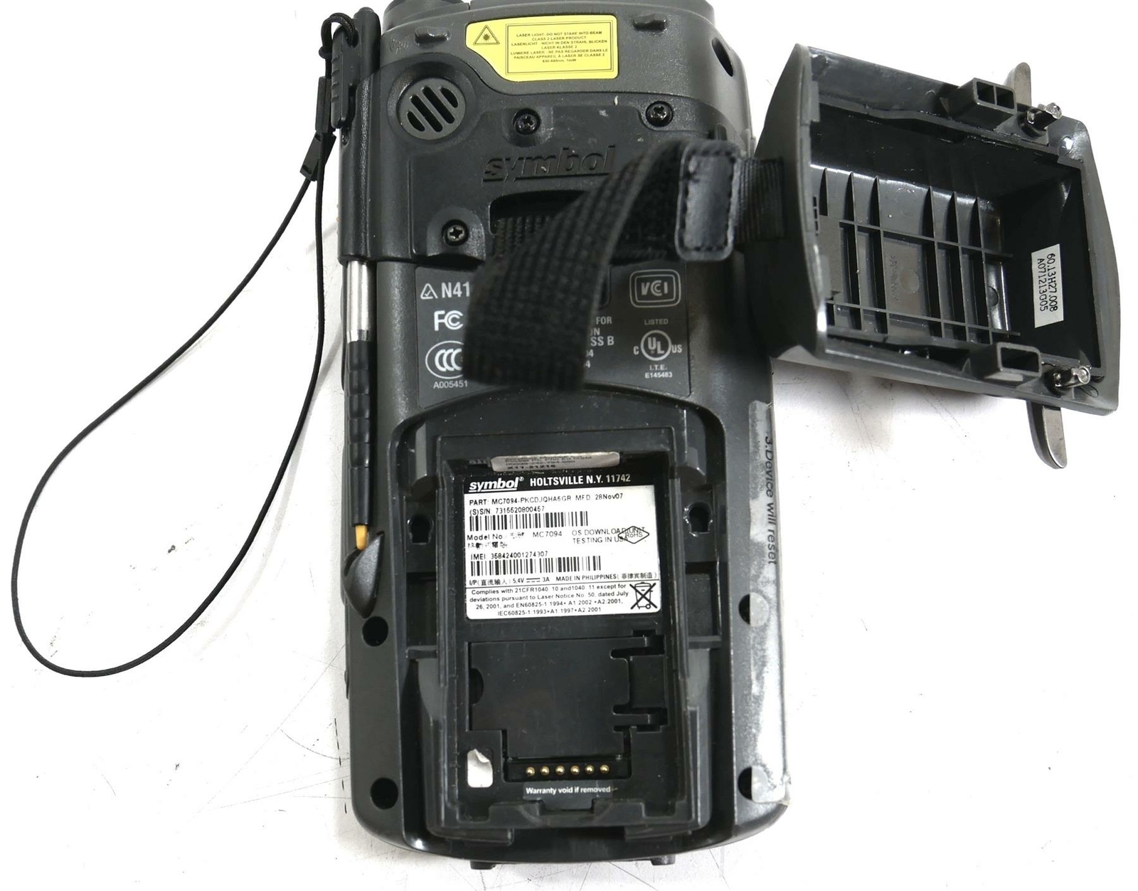 Lot of 6 Motorola Symbol N410 Portable Barcode Scanner - Free Shipping ...