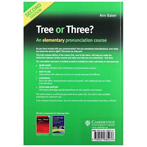 Tree or Three? Student's Book and Audio CD: An Elementary Pronunciation ...
