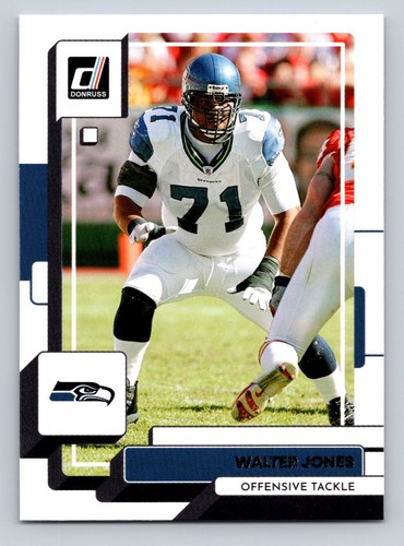 2022 Panini Donruss Football #38 Walter Jones Seattle Seahawks | eBay