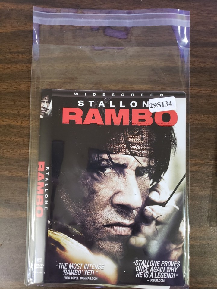 Rambo (DVD, 2008) NO DVD CASE 31398232957| eBay