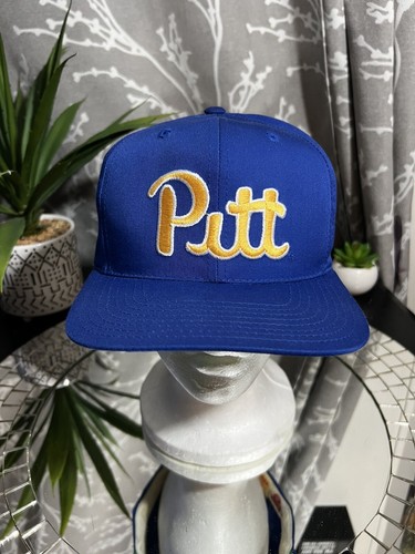 University Of Pitt Pittsburgh College Panthers Vintage Cap Snapback Hat ...
