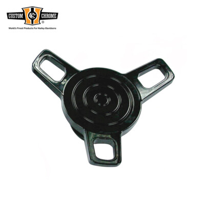 Black Spinner Cam-Style Vented Gas Tank Fuel Cap Fit For Custom Gas ...