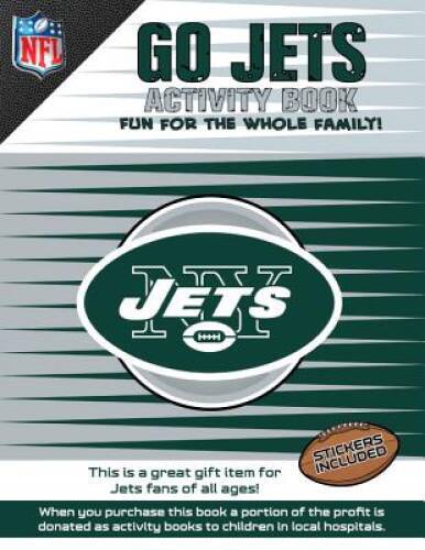 Go Jets Activity Book (NFL Activity Boook) - Paperback By Hall, Darla ...