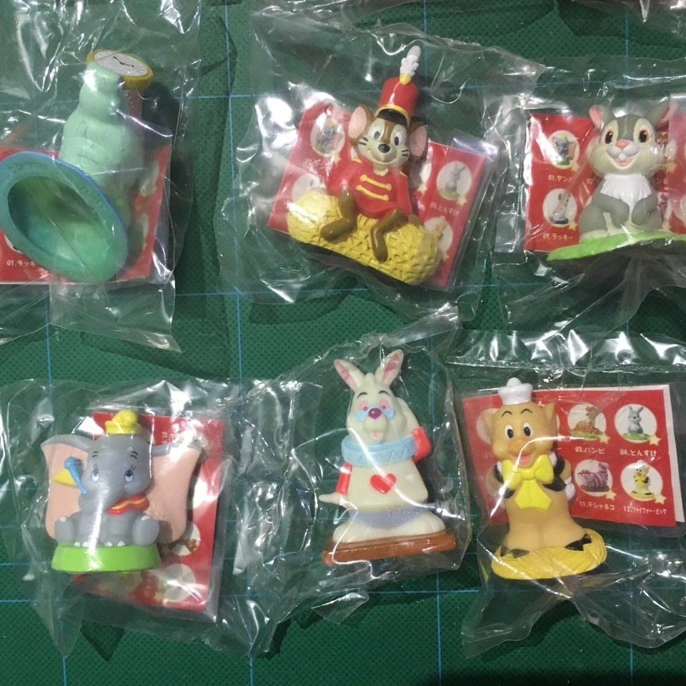Disney Tomy Finger Puppet Figure set 15 pezzi Dumbo-Carica 101-3 ...