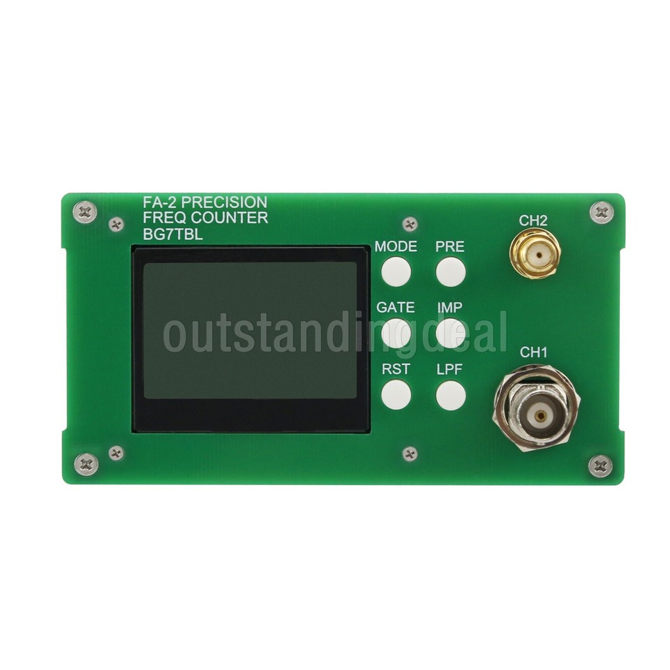 1Hz-26.5GHz Frequency Counter Frequency Meter 11Bit/Sec 10MHz w/ Power ...