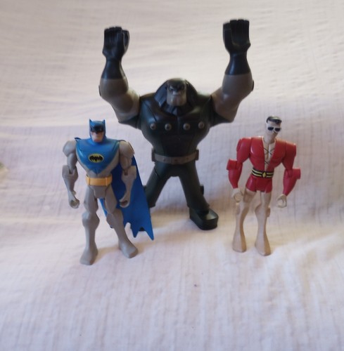 DC Brave And The Bold Action Figure Lot Batman Rubberneck Plastic Man ...