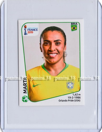 RARE !! MARTA Sticker "WOMEN'S WORLD CUP FRANCE 2019" Panini | eBay