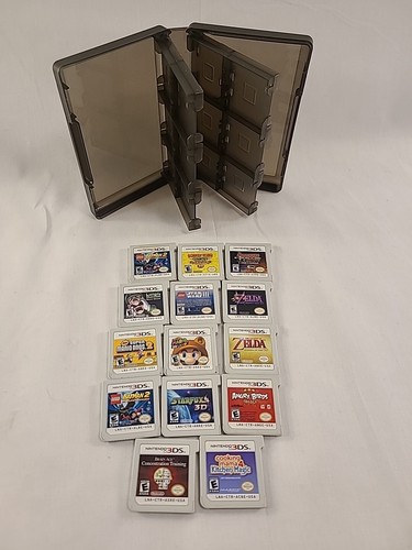 Mixed Lot Of 3ds Games! Star Fox, Mario Bros, 3d Land, Luigi’s Mansion ...