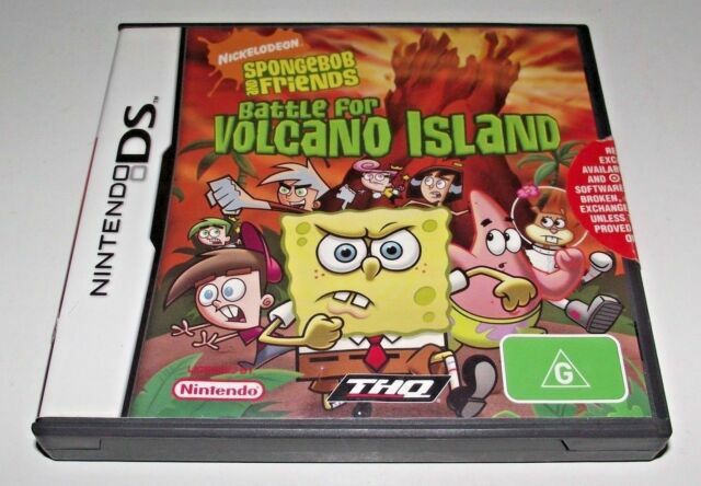 Spongebob and Friends: Battle for Volcano Island (DS, 2007) for sale ...