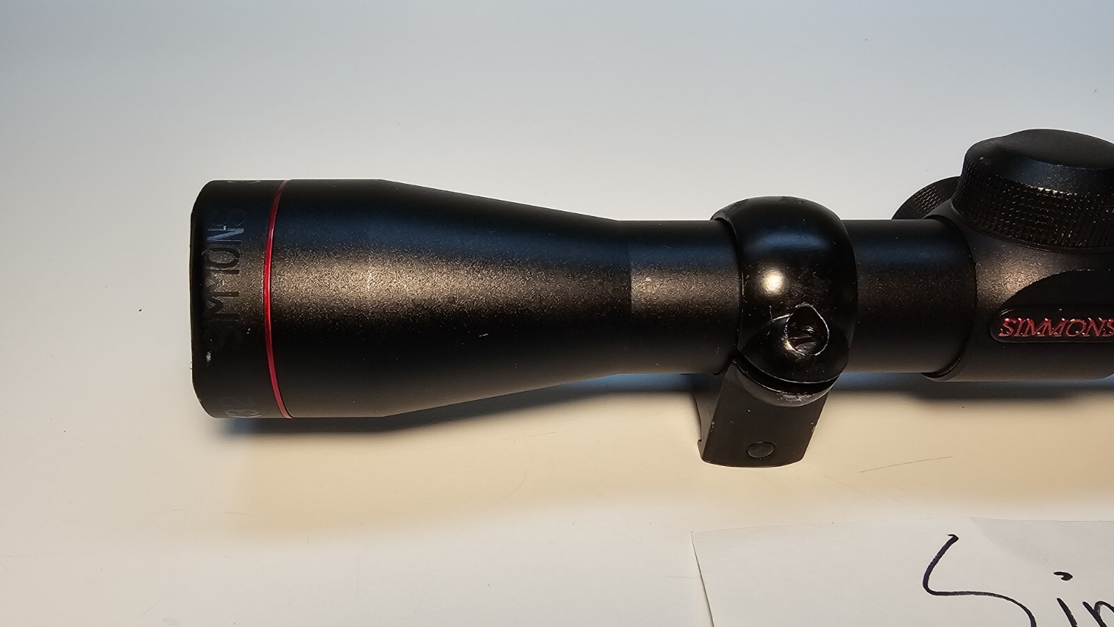 Simmons Scope 3-9X32 Model 21017 With Rings (K) | eBay