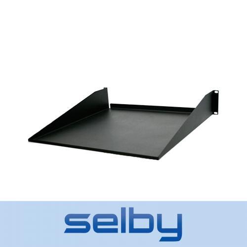 2U 2RU 19in x 457mm (18in) Solid Cantilever Steel Shelf For Rack Server ...