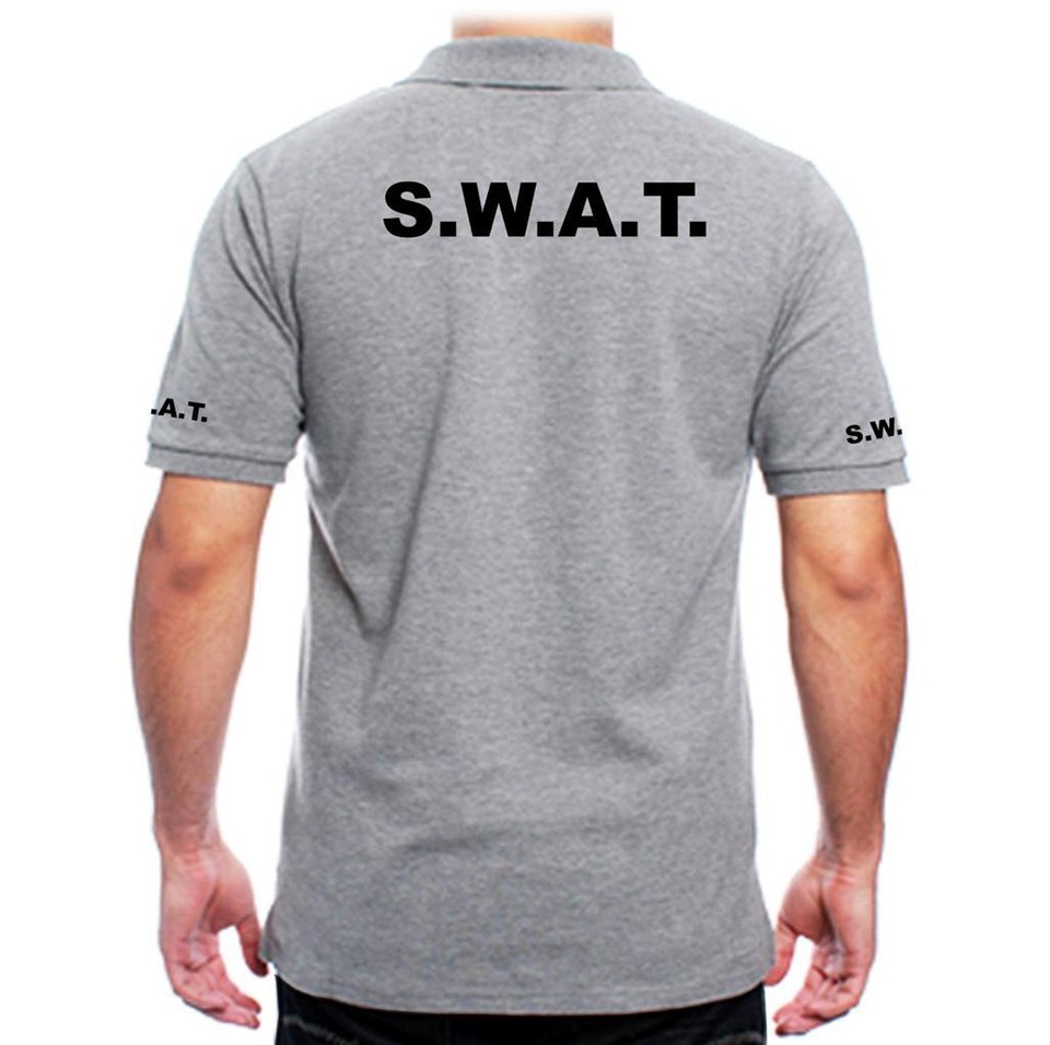 NW MEN'S PRINTED S.W.A.T. POLICE UNIFORM FUNNY HALLOWEEN MMA COLLAR ...