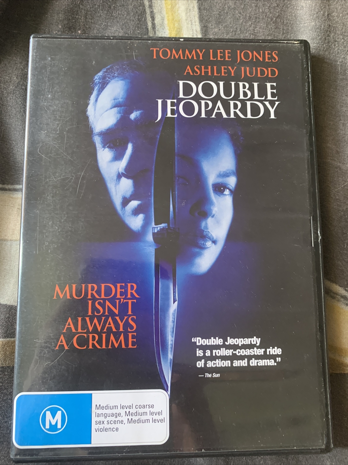 DOUBLE JEOPARDY DVD Tommy Lee Jones, Ashley Judd (b60/15) Freepost ...