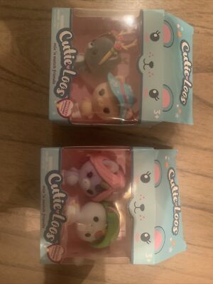 Cutie Loos Mix N Match Sets "Aspen & Jett" Cat Figures With Mystery ...