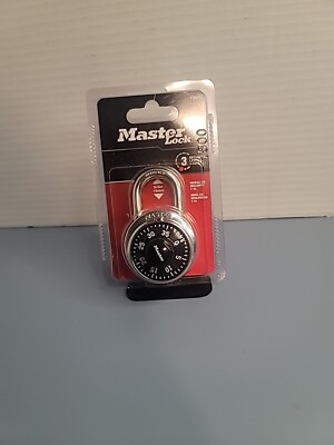 NIB Master Lock 1500D Spun Dial 3/4 Thick Lock | eBay