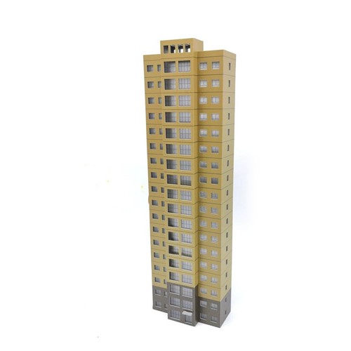 1:150 Scale High Rise Building City Residence Buildings DIY Model Scene ...