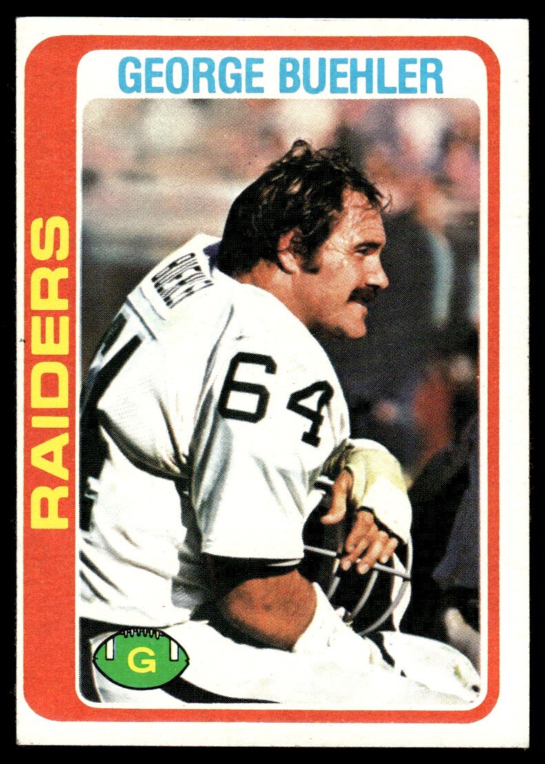 1978 Topps George Buehler Oakland Raiders #392 | eBay
