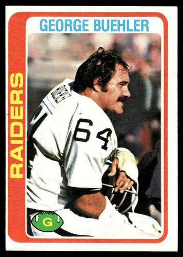 1978 Topps George Buehler Oakland Raiders #392 | eBay