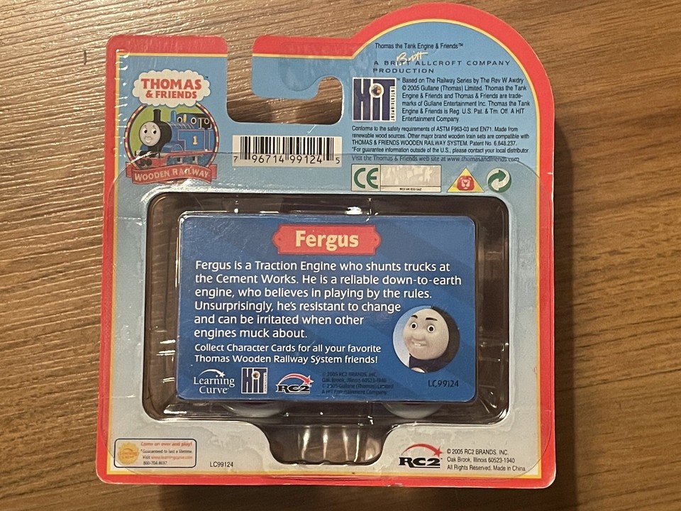 THOMAS & FRIENDS FERGUS ENGINE NEW & UNOPENED 2005 #99124 - FREE ...