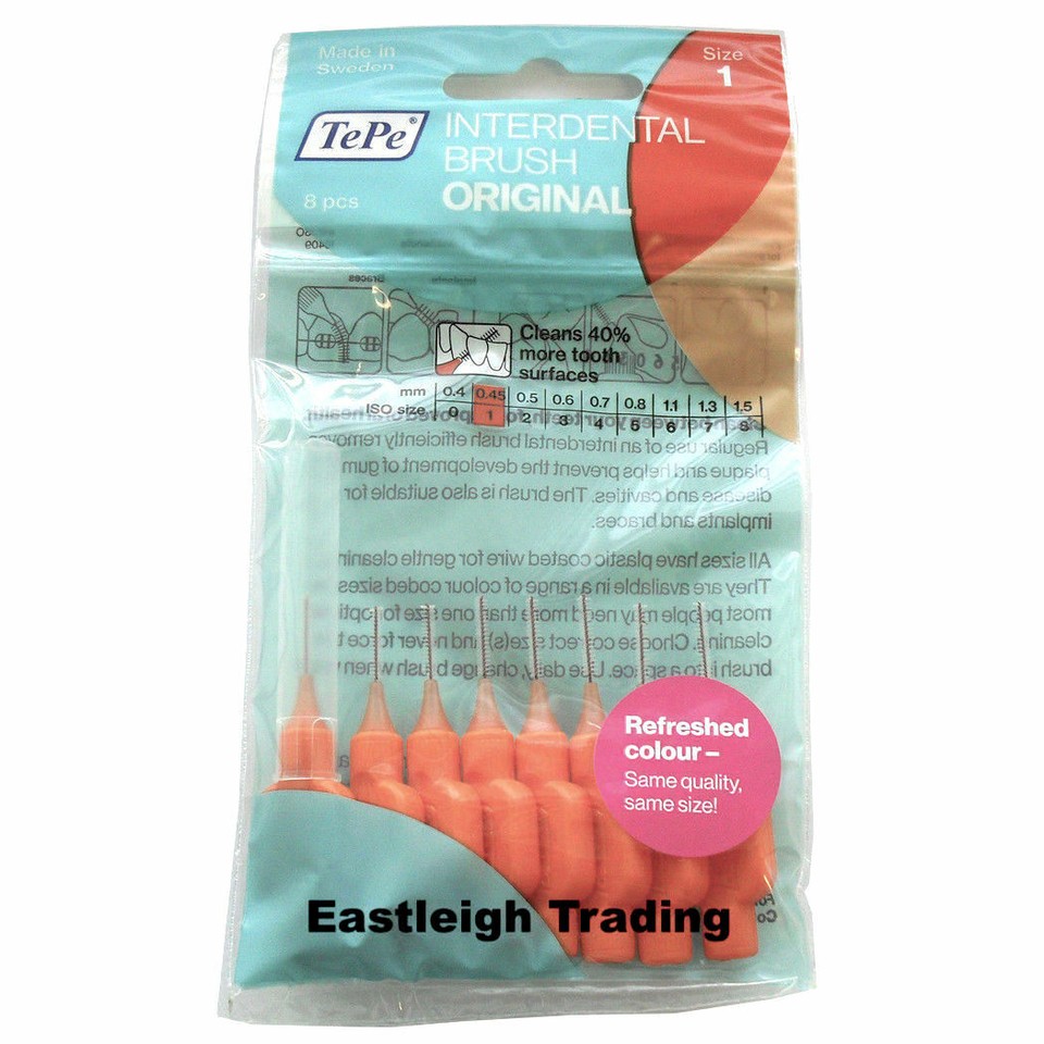 TePe Interdental Brushes Pack of 8 £5.99 / Wisdom Pack of 25 £8.75 ...